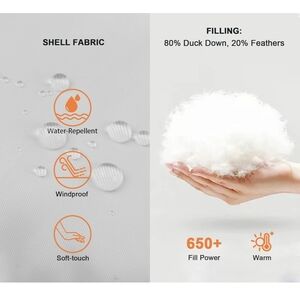 Jackets & Coats | New Slow Down Womens White Puffer Jacket With Faux ...